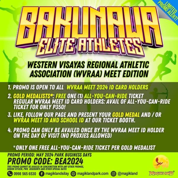 Magikland Promo: Bakunawa Elite Athletes Promotion for WVRAA 2024 ...